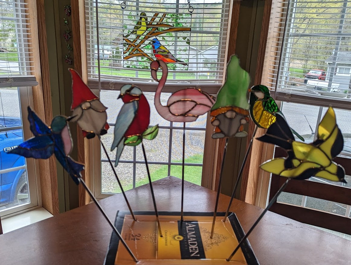 Plant and Garden Stakes – Simply Stained Glass